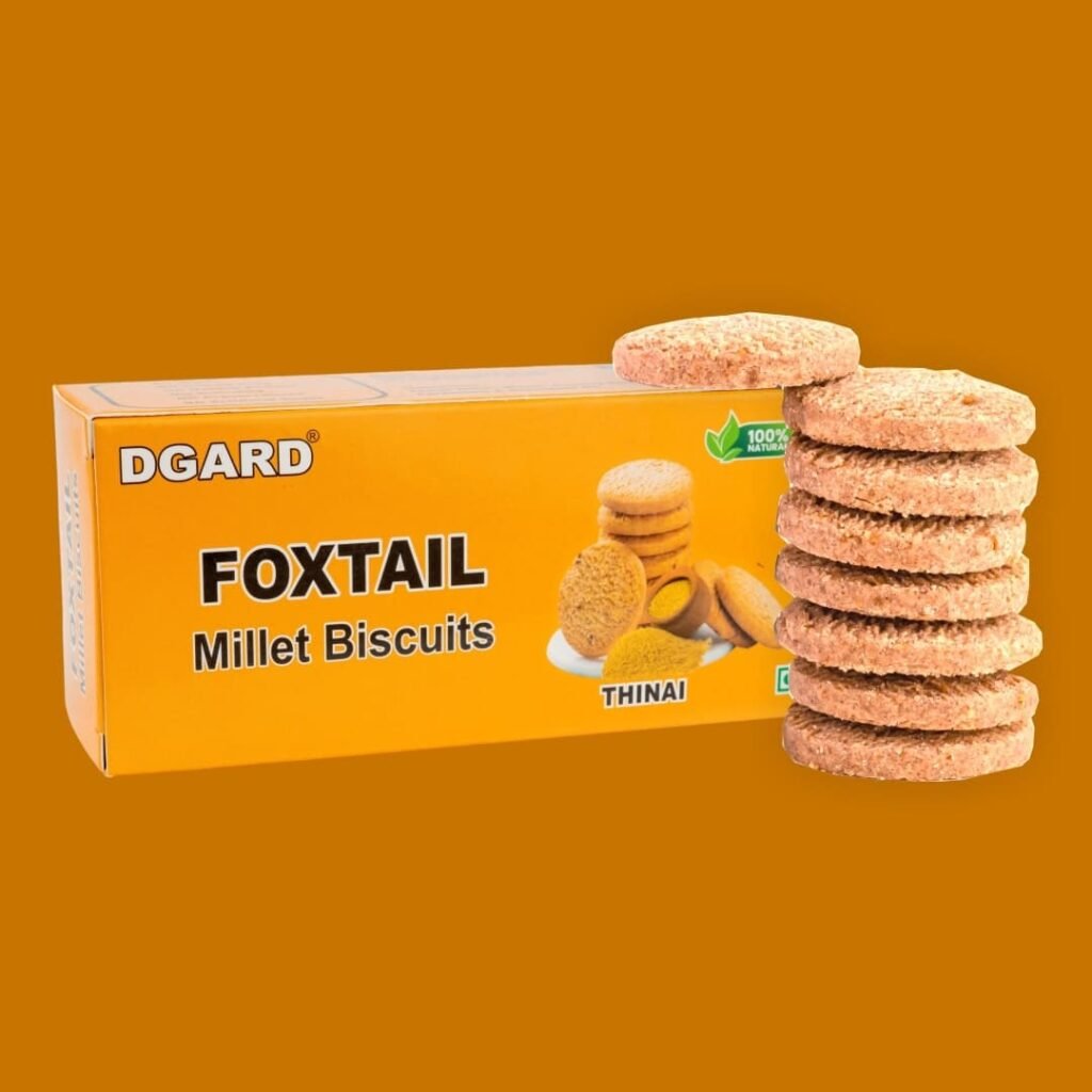 Foxtail millet biscuits - DGARD NATURALS