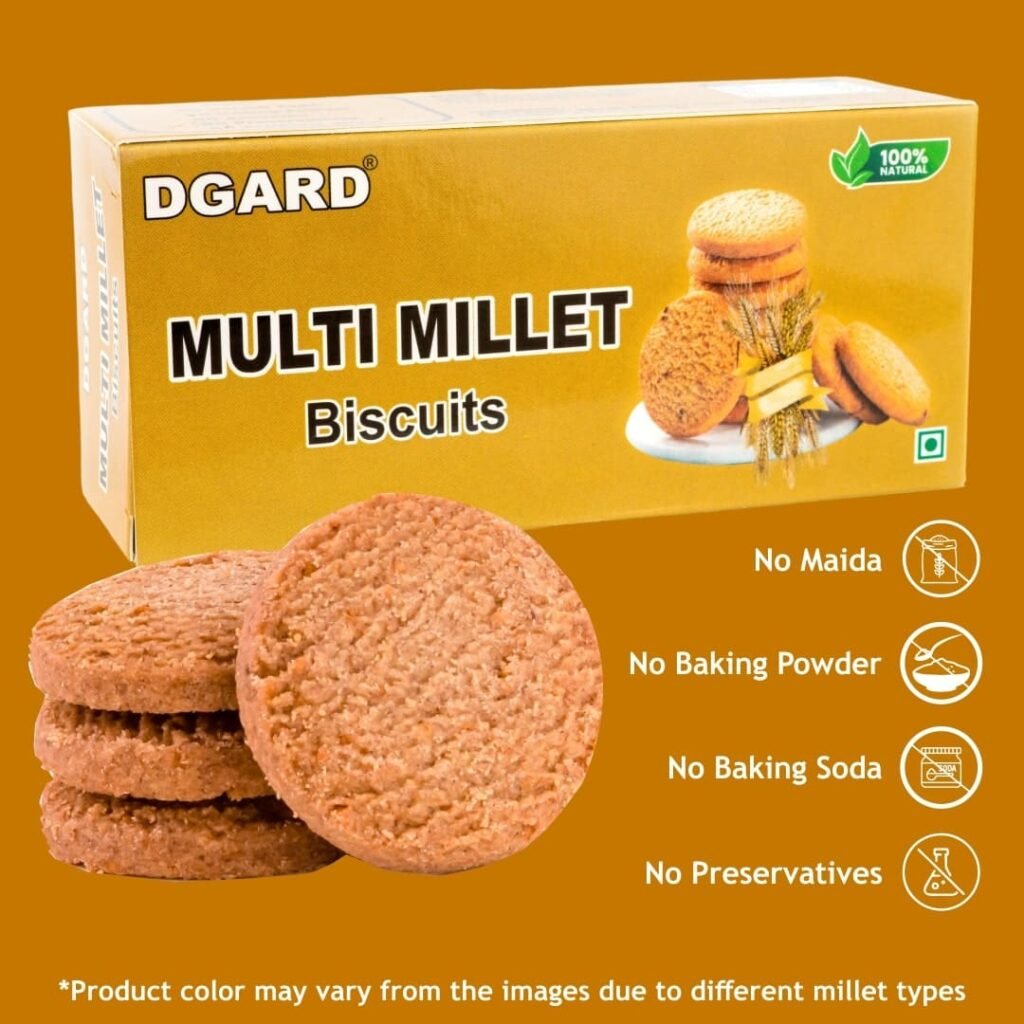 Multi millet biscuit - DGARD NATURALS